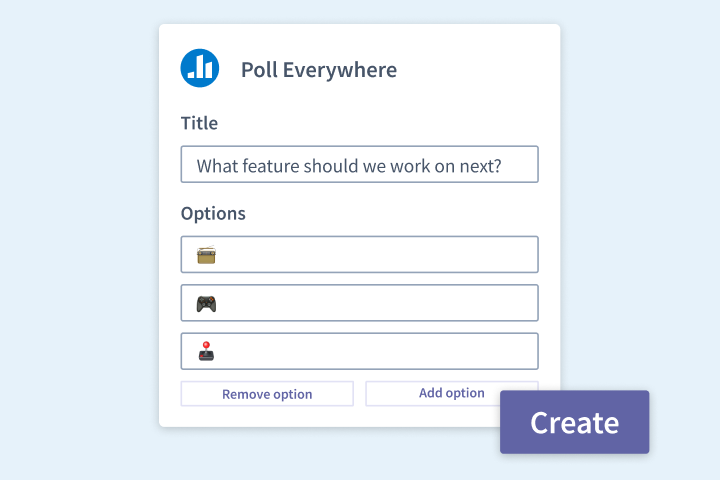 Poll Everywhere for Microsoft Teams | Poll Everywhere